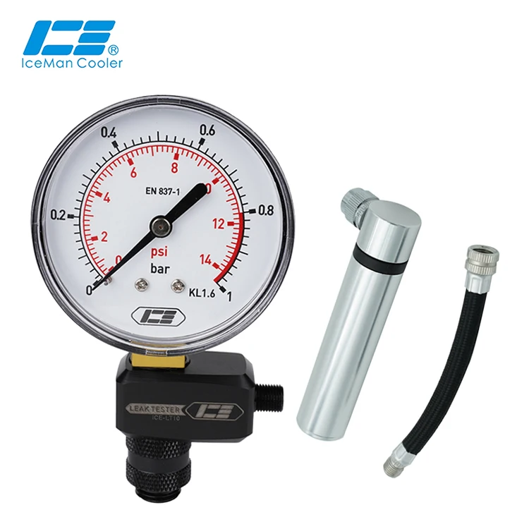 컴퓨터, 공기 압력 낮은 1KG 테스트 도구에 대 한 IceManCooler 물 냉각 시스템 씰링 누설 시험기, ICE LT10 ...