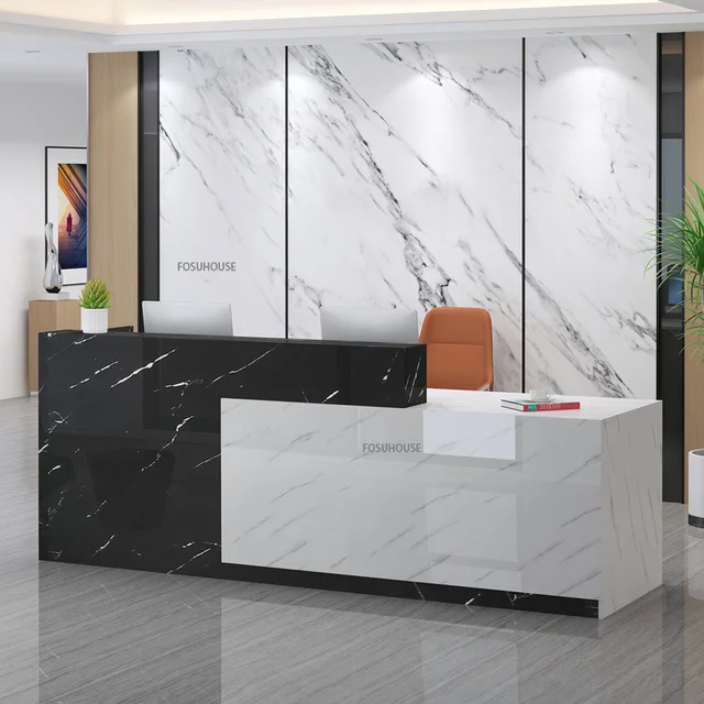 Modern Conference Room Reception Desks Luxury Hotel Beauty Salon Bar ...