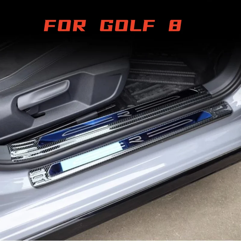 Door-Sill-Scuff-Plate-Cover-Trim-For-Volkswagen-VW-Golf-8-MK8-Pro-R ...
