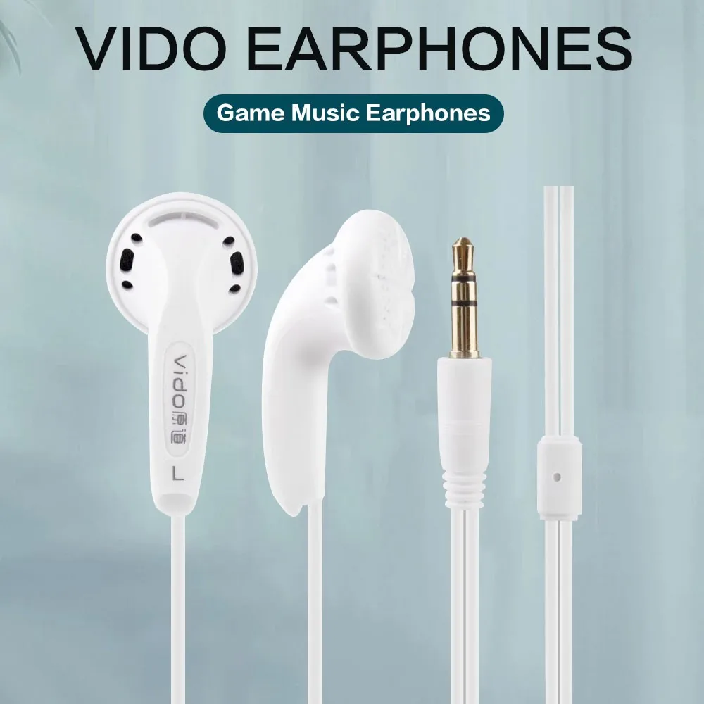 Wired-Stereo-Headset-Game-3-5mm-In-Ear-1-2m-Mic-Volume-Control-Sport ...