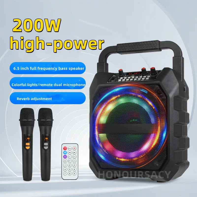 200W-High-Power-Karaoke-Players-Portable-Wireless-Bluetooth-Speakers ...