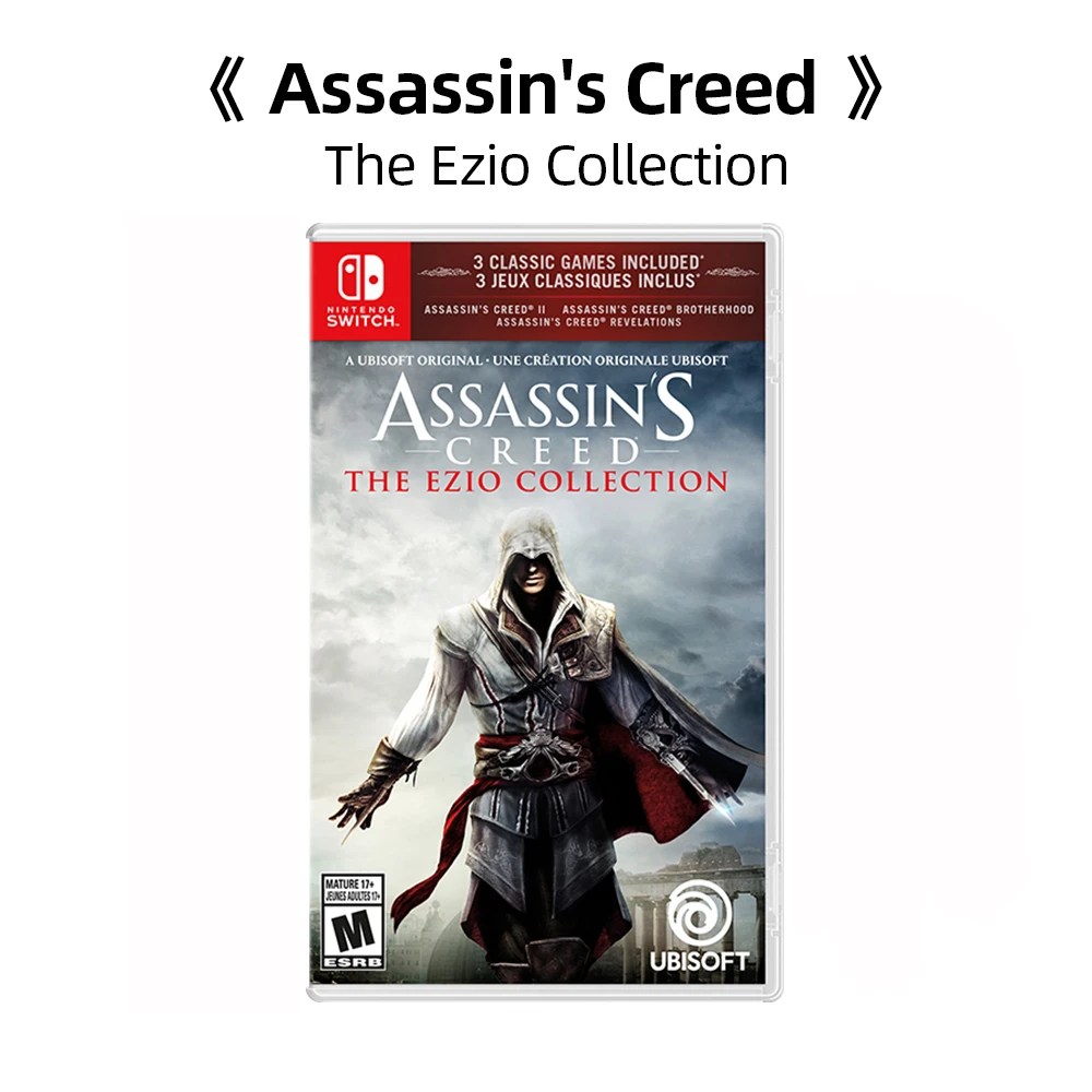 Nintendo Switch- Assassin Creed The Ezio Collection - Games Physical ...