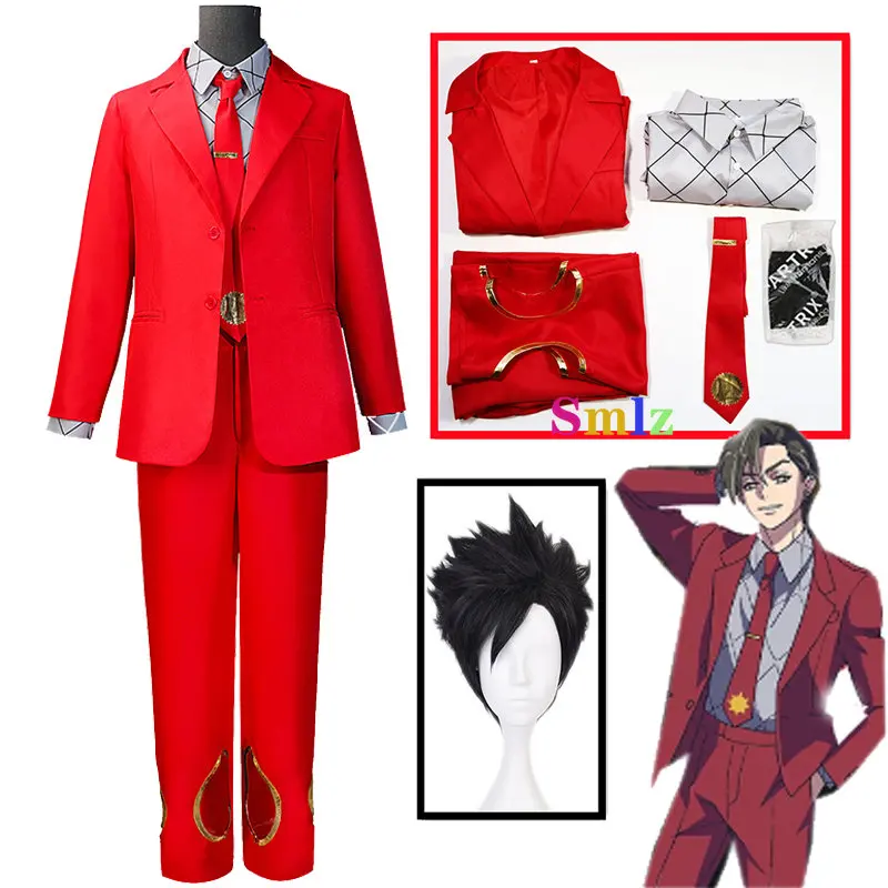 Chris-Redgrave-Cosplay-Anime-HIGH-CARD-Costume-Fancy-Party-Clothing ...