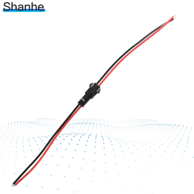 Promotion! 10Pairs Long JST SM 2P 3P 4P 5P 6P Plug Male to Female Wire ...