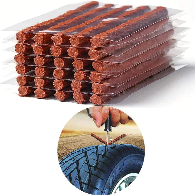Tire-Repair-Strings-Rubber-Strip-Sealing-Natural-Rubber-Plug-Flat-Tire ...