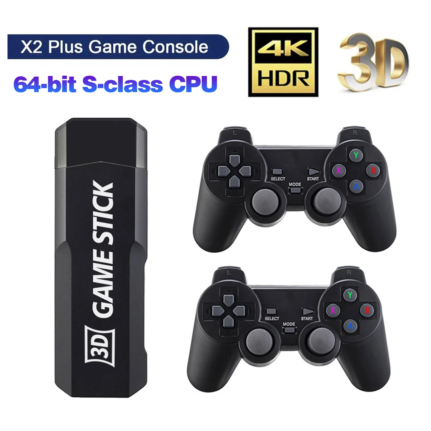 X2-Plus-GD10-GameStick-Pro-4K-Game-3D-HD-Retro-TV-Video-Game-Console ...
