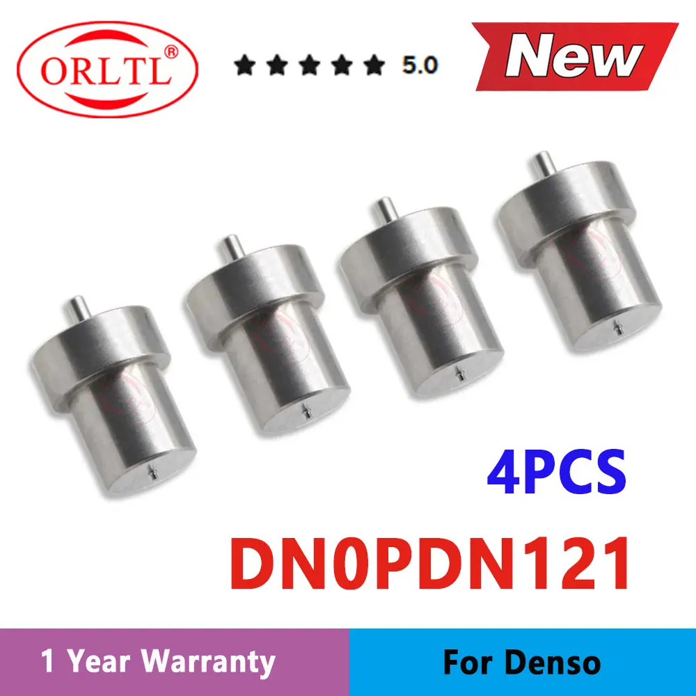4PCS-DN0PDN121-Diesel-Engine-Injector-Nozzles-Set-105007-1210-Fuel ...