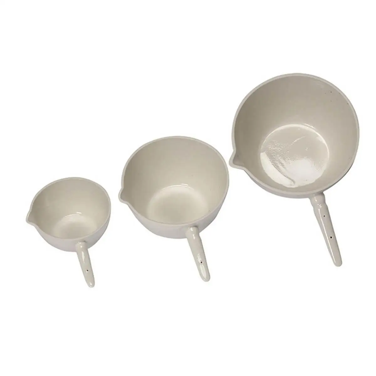 100/250/500ml Porcelain Evaporating Laboratory Bowl Dish With Handle ...