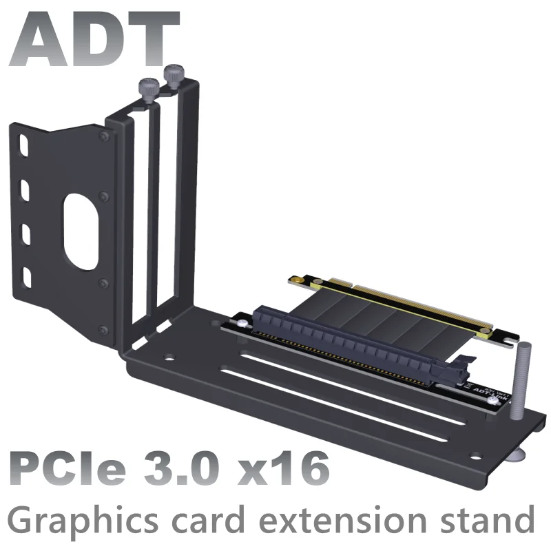 Video card extension cable bracket fixed vertical vertical ATX chassis ...