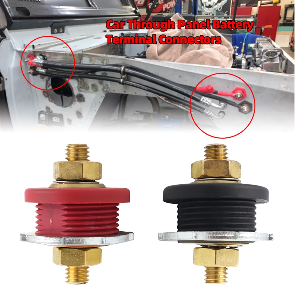 Car Jumper 250A Battery Charging Posts With Waterproof Cover - 20mm ...