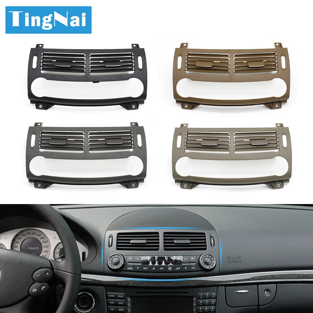 Car-Front-Dashboard-Center-AC-Vent-Air-Vent-Grille-Panel-Cover-For ...