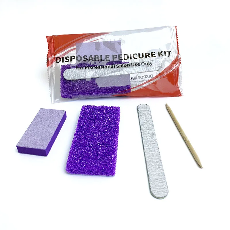 100 Sets Pedicure Disposal Kits Nail Tools Professional Nail Salon ...
