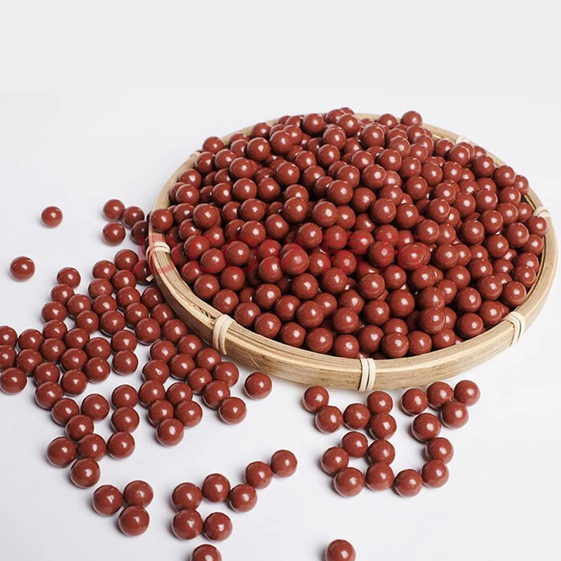 Bolas de tirachinas de 8 9mm para caza, bolas de barro duro, tablero de ...