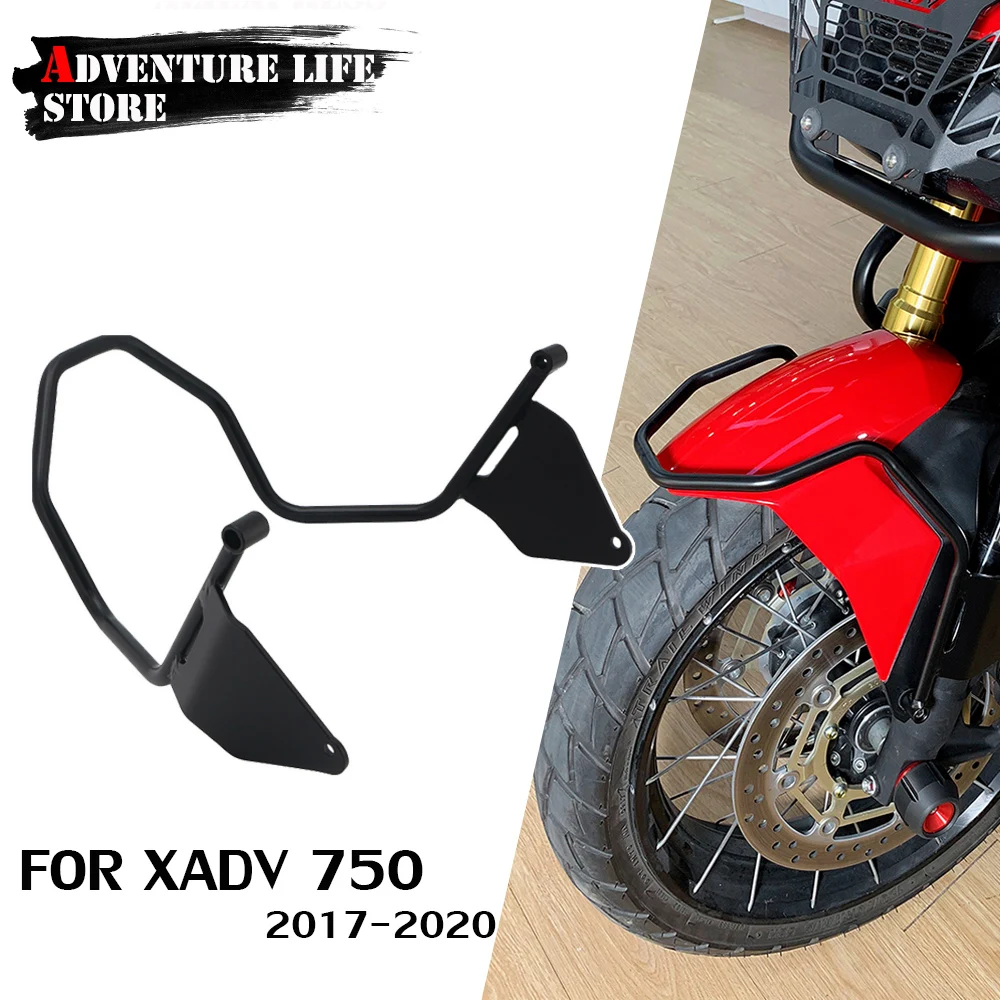 For-Honda-XADV750-2017-2020-Motorcycle-Front-Wheel-Bumper-Guard-Frame ...