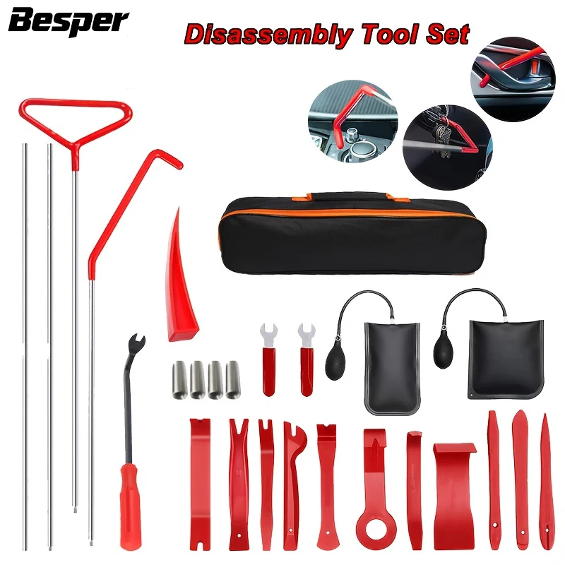 New Car Locksmith Tool Kit - Wedge Pump, Air Cushion, Long - Reach ...