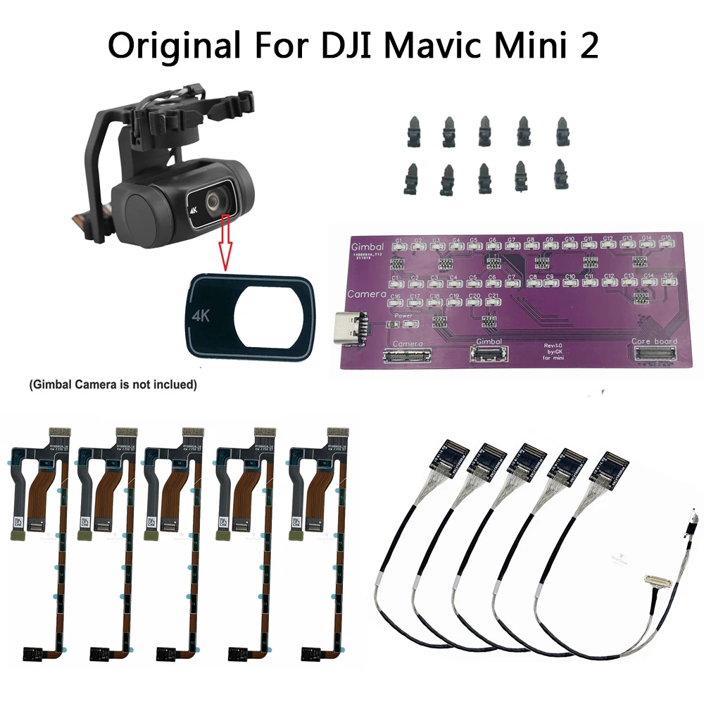 Brand-New-Gimbal-Parts-For-DJI-Mini-2-Gimbal-Flat-Cable-Rubber-Camera ...