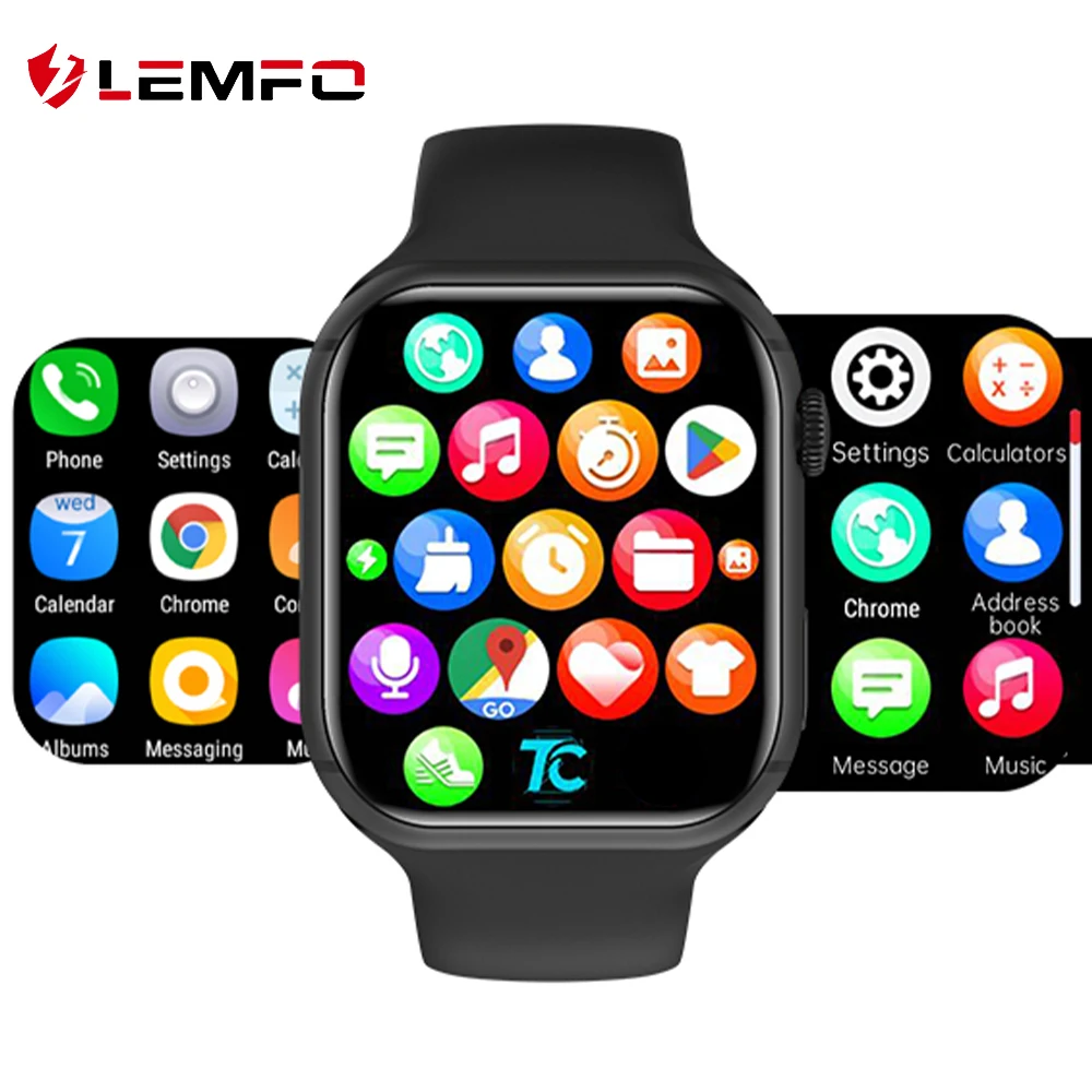 LEMFO-DM60-4G-LTE-Smart-Watch-For-Men-Women-Android-8-1-GPS-SIM-Card ...