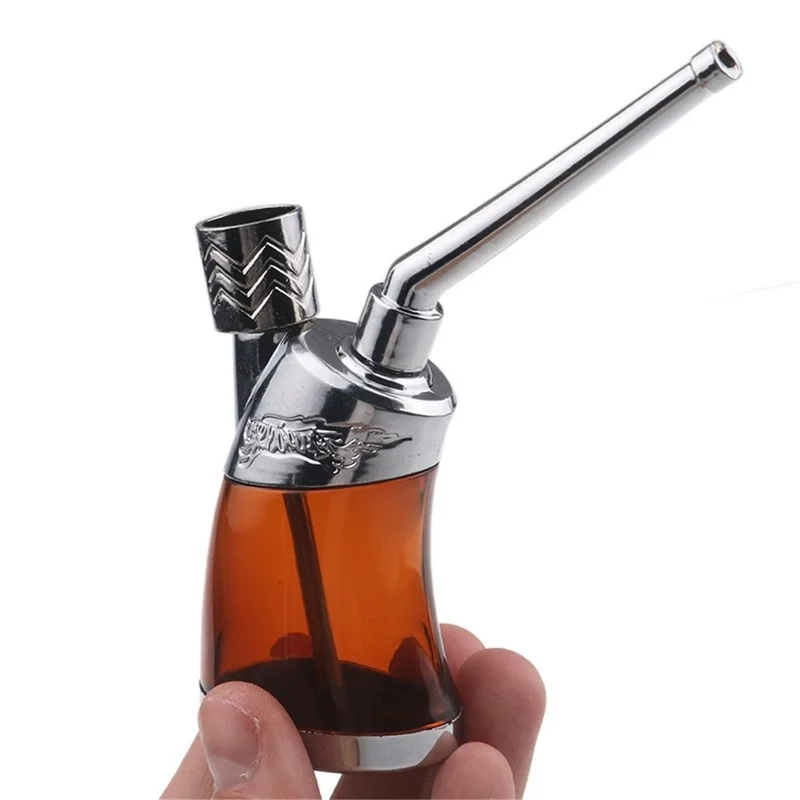 1 Pcs High Quality Mini Pipe Water Smoking Tobacco Pipe Hookah-Filter