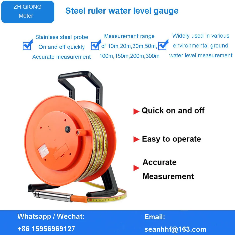 Portable-Submersible-Deep-Well-Level-Gauge-Steel-Ruler-Type-Borehole ...