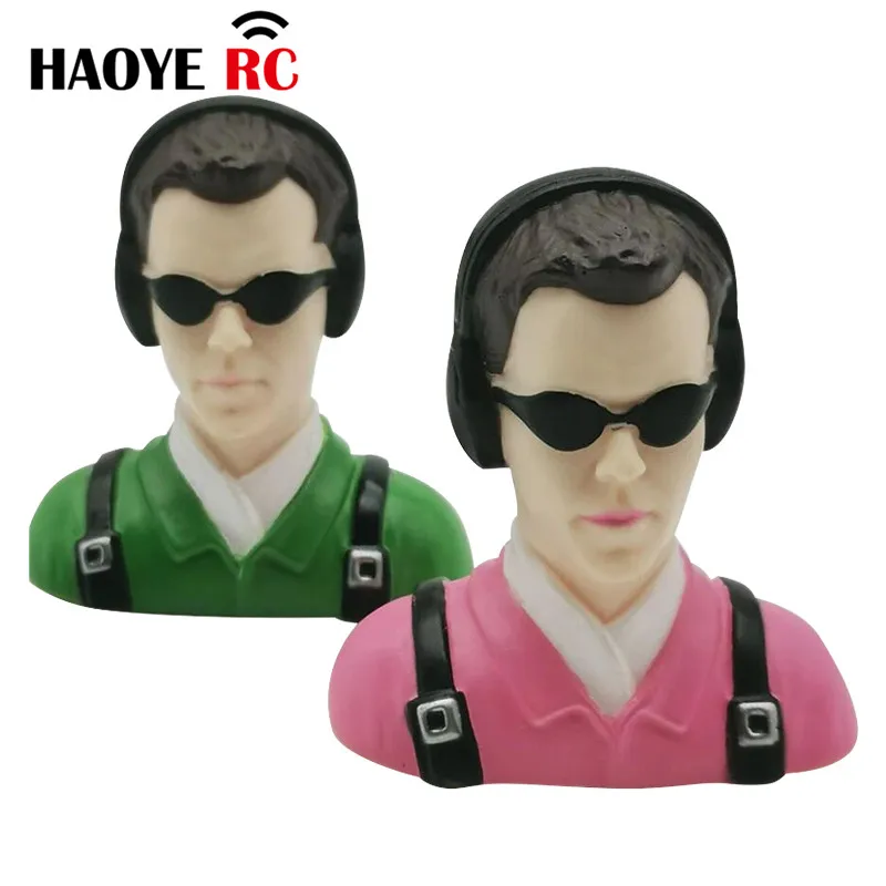 Haoye-1-Pc-1-6-Scale-Civil-Pilots-Figures-With-Glassed-Toy-Model-For-RC ...