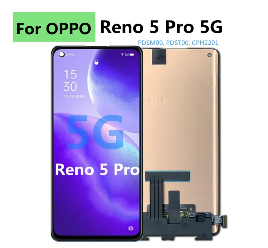 Original lcd For Oppo Reno5 Pro/ 6 Pro 5G Compatible LCD Touch Screen ...