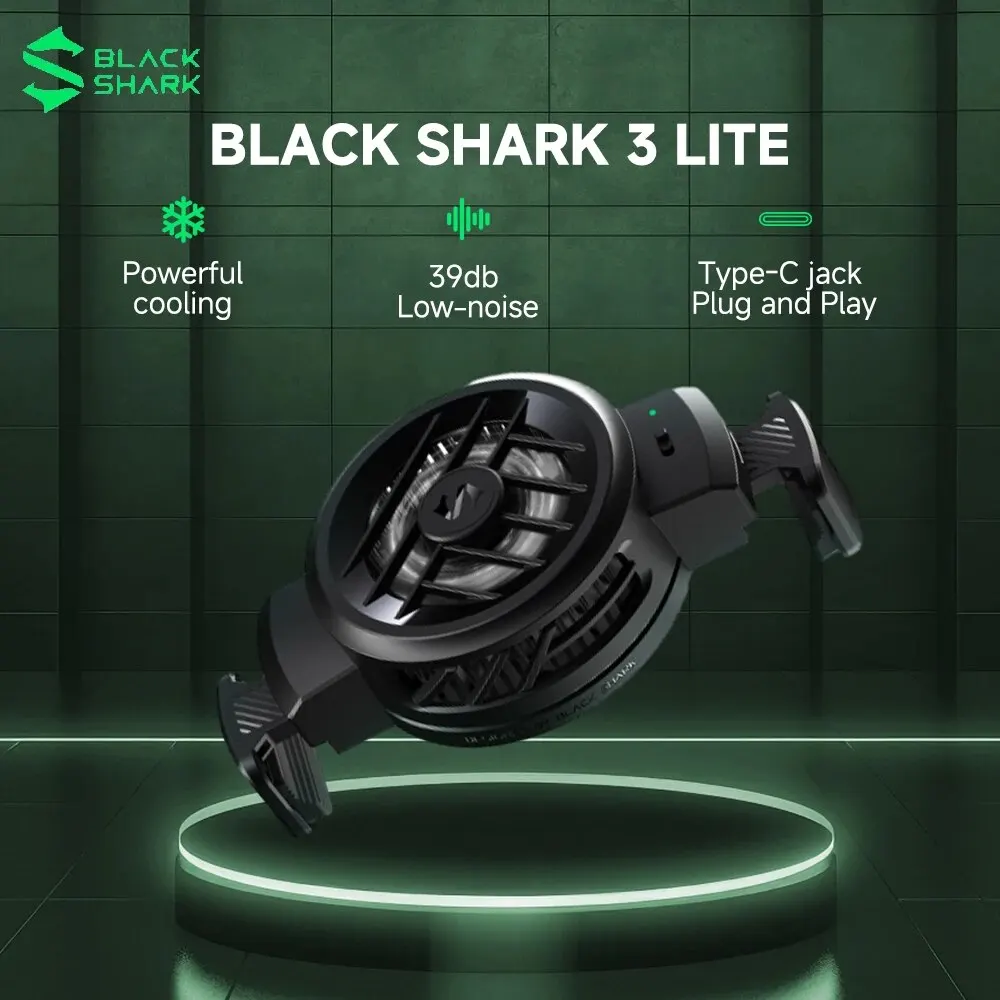 Original-Black-Shark-Cooler-3-Lite-Fast-Cooling-Fun-Cooler-Low-noise ...