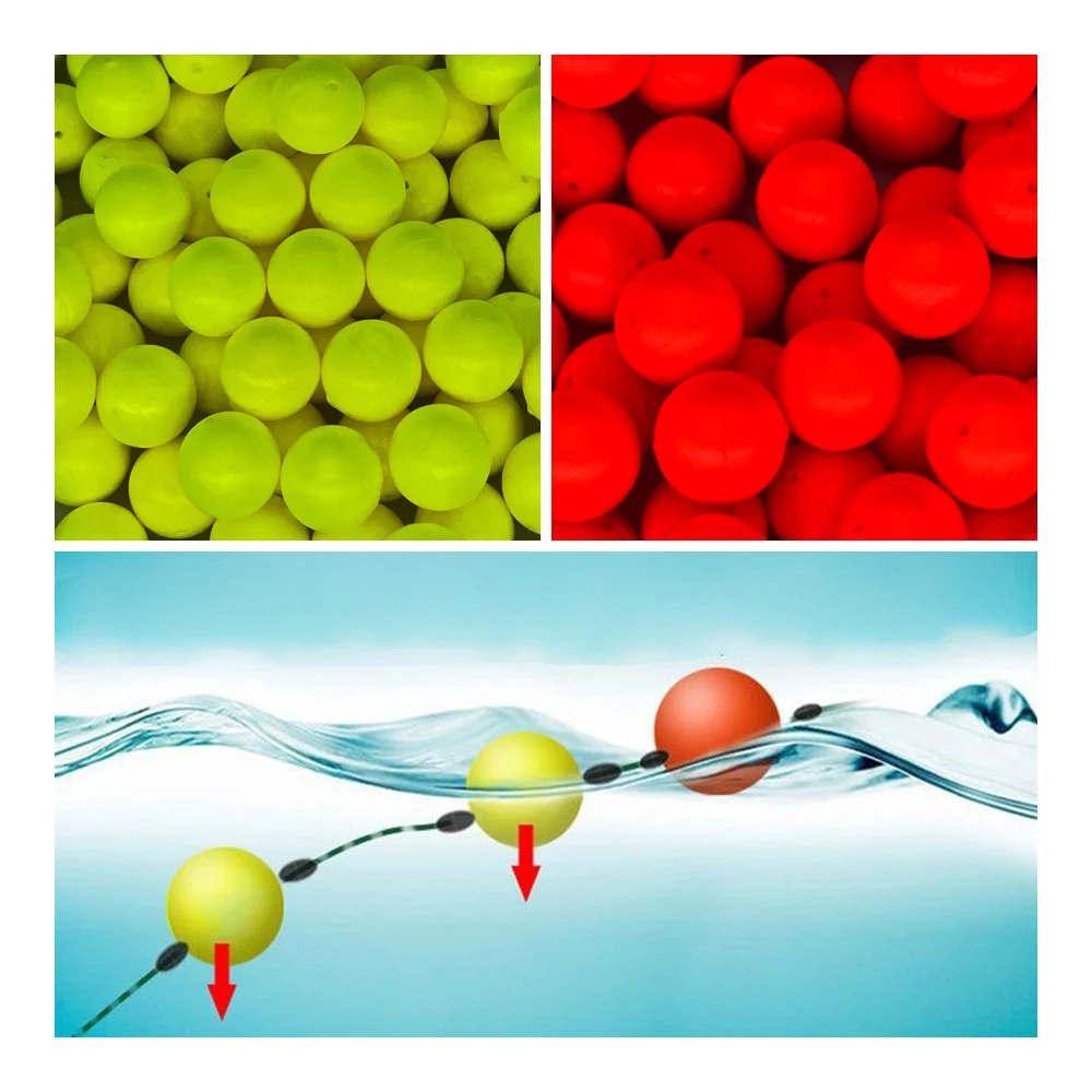 Eps Foam Fishing Floats Balls | Float Ball Beans Fishing | Buoy Fishing ...