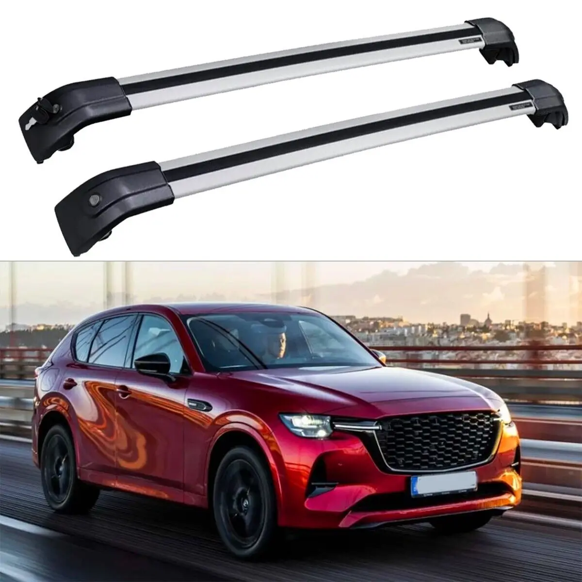 2Pcs-Fit-for-Mazda-CX-90-2023-2024-Lockable-Roof-Rail-Rack-Cross-Bar ...