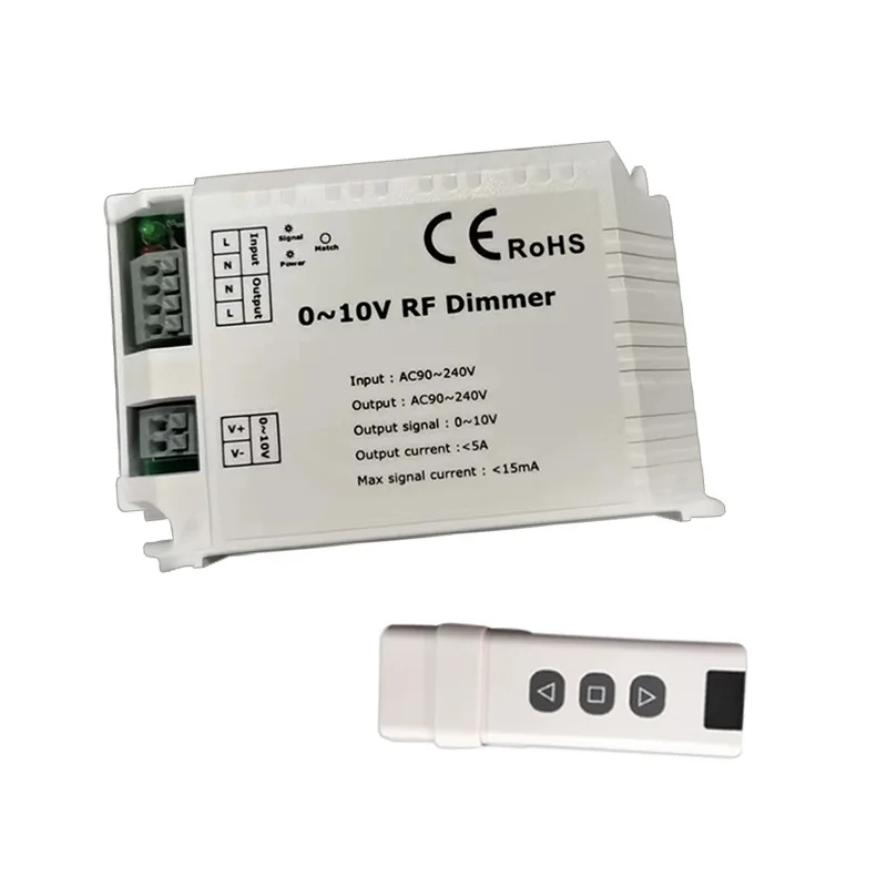 0-10V-LED-RF-Dimmer-DM015-wireless-remote-control-1-Channel-Trailing ...