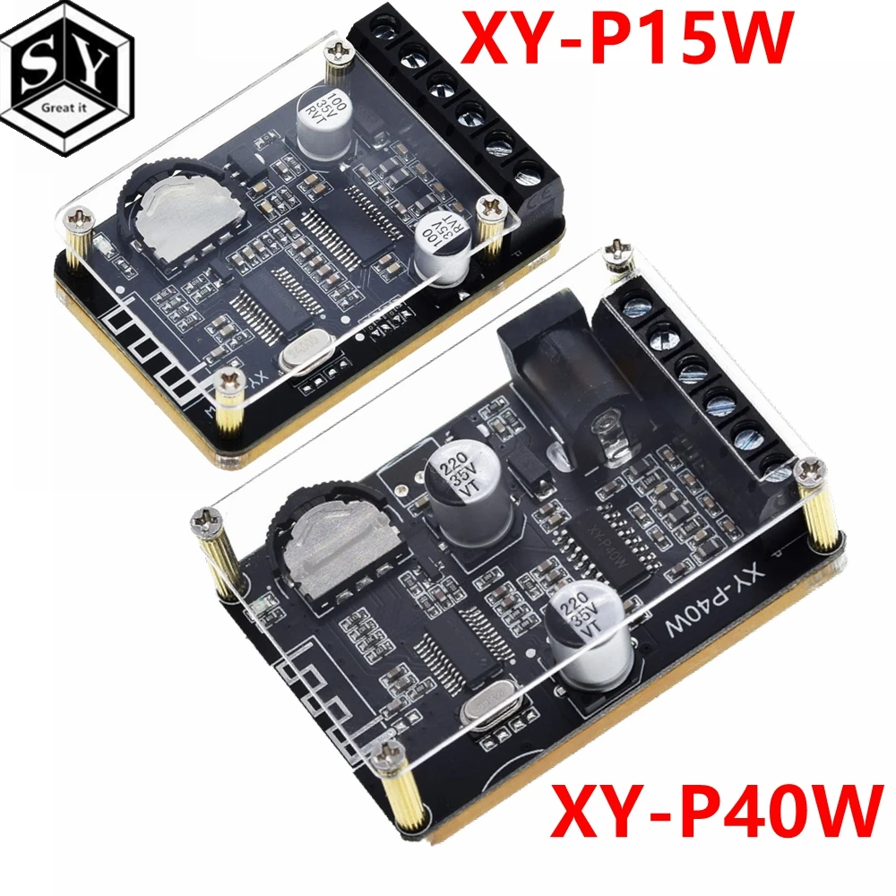 10w/15w/20w Stereo Bluetooth Power Amplifier Board 12v/24v High Power ...