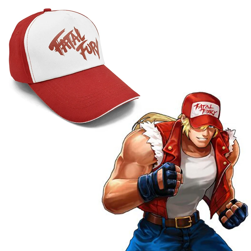 Climate Terry Bogard Cap Hat Trucker Cap Cosplay Coser Cotton Cap Hat ...