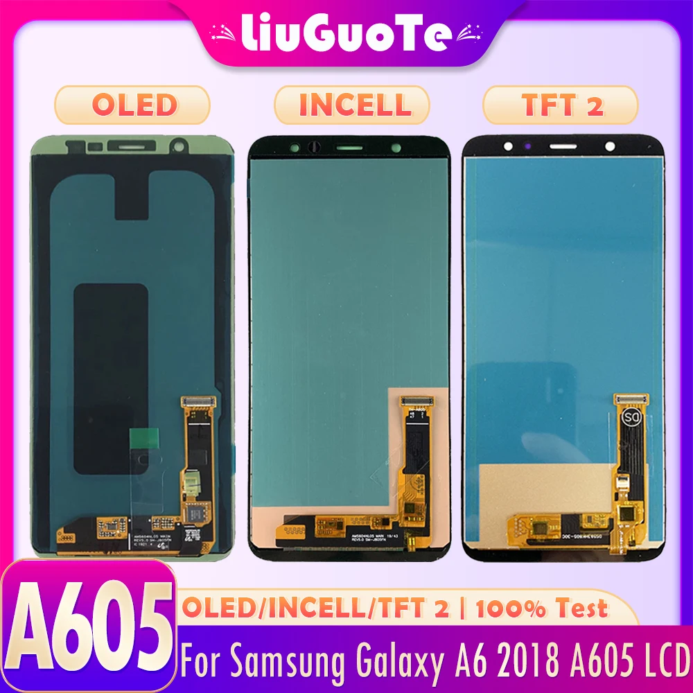 Pantalla-t-ctil-LCD-OLED-de-6-0-pulgadas-para-Samsung-Galaxy-A6-2018-A6 ...