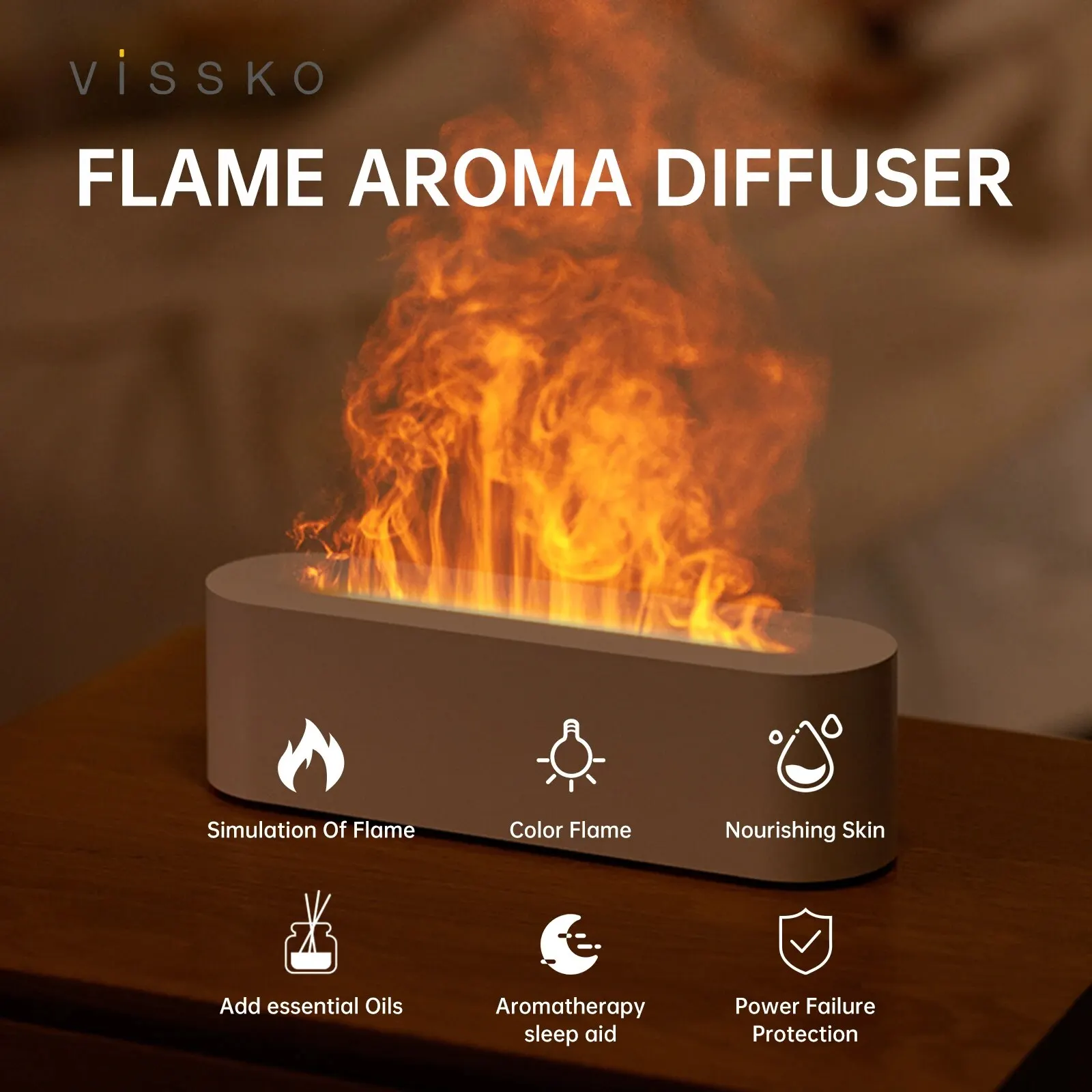 Newest-RGB-Flame-Aroma-Diffuser-Humidifier-USB-Desktop-Simulation-Light ...