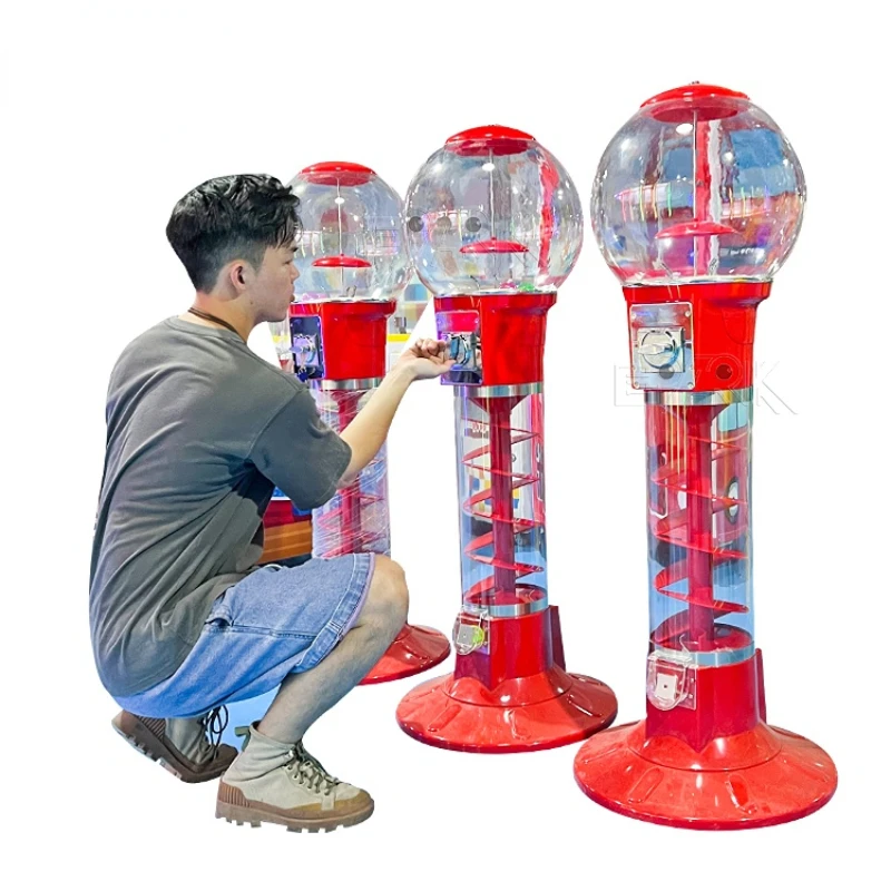 Coin Operated Arcade Game Gumball Machine Candy Dispenser Capsule Toys ...