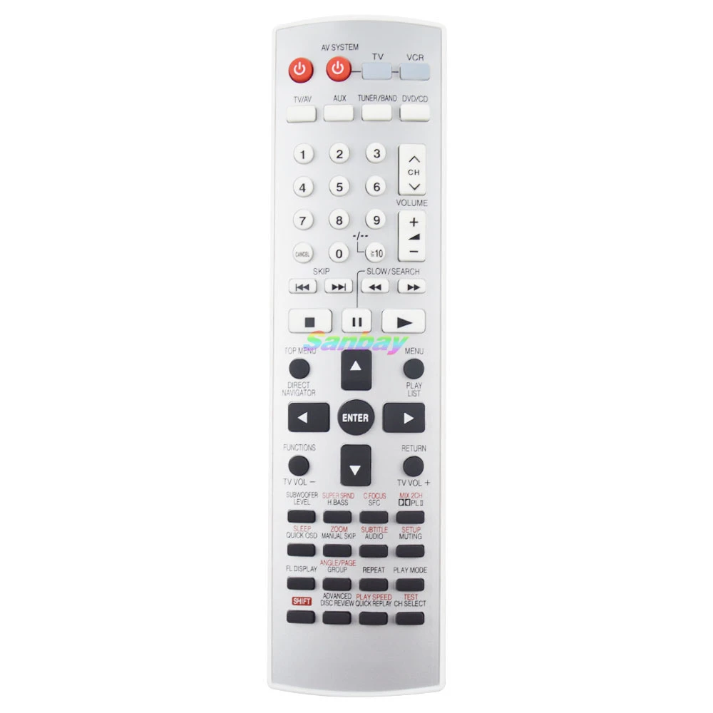 Remote Control for Panasonic DVD Home Theater SA-HT500 SC-HT500 SA ...