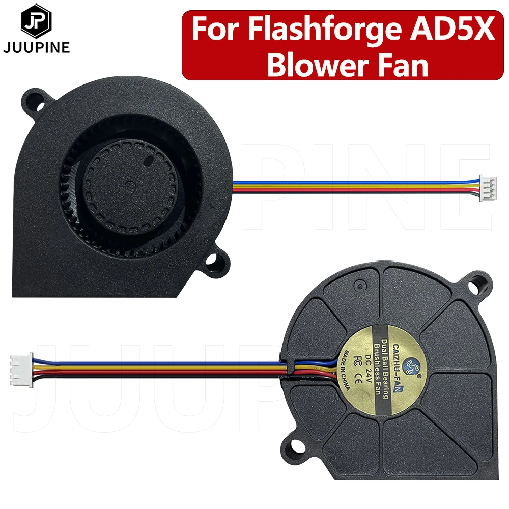 5015 Blower Fan for Flashforge AD5X Fan Cover Hotend Extruder Radial ...