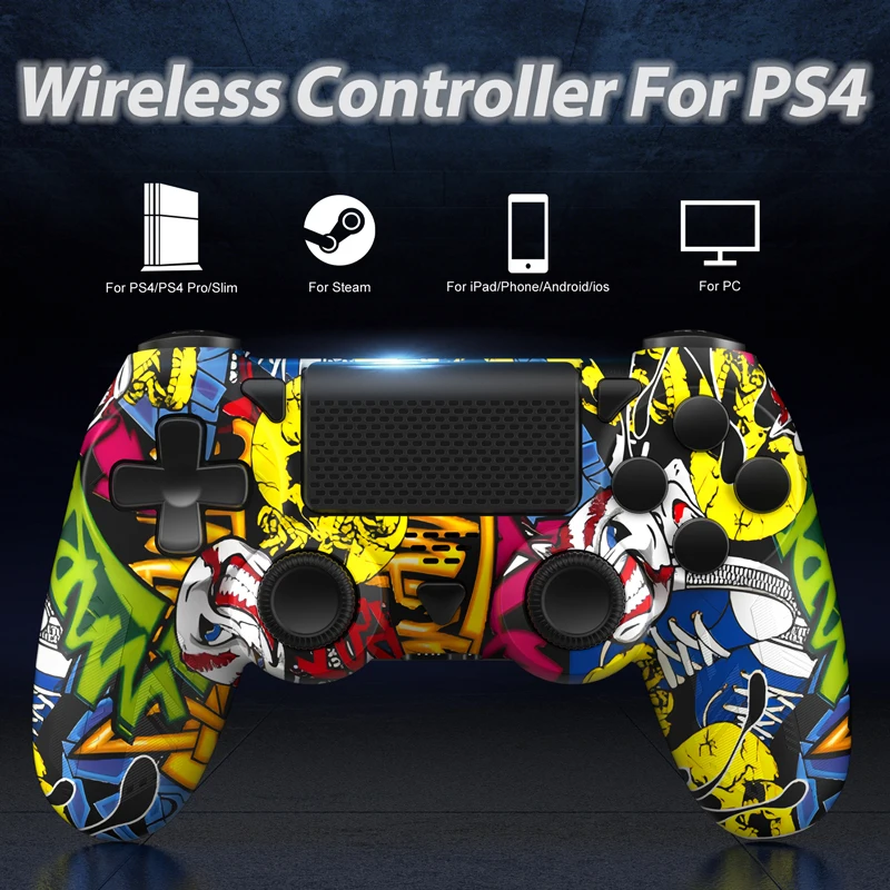 Mando-inal-mbrico-para-consola-PS4-efecto-Hall-girosc-pico-de-6-ejes ...
