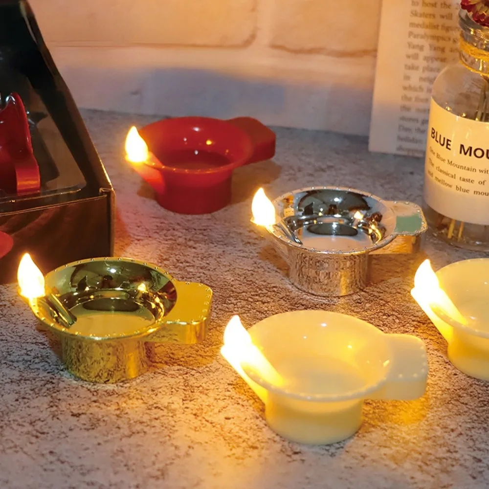 12Pcs-Diwali-Diya-LED-Light-Floating-on-Water-Electric-India-Oil-Lamp ...