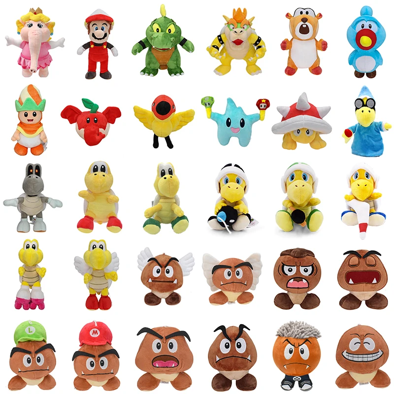 Mario-Koopa-Troopa-Plush-Toys-Spiny-Koopa-Turtle-Kamek-Stuffed-Dolls ...