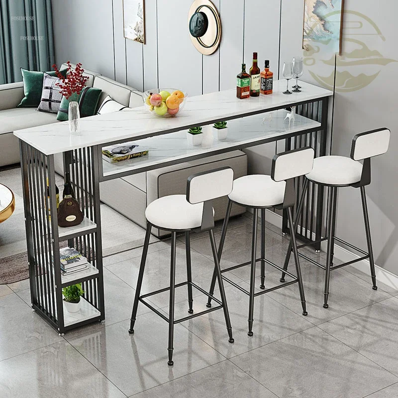 Modern-Luxury-Bar-Tables-Living-Room-Partition-Balcony-Long-Table ...
