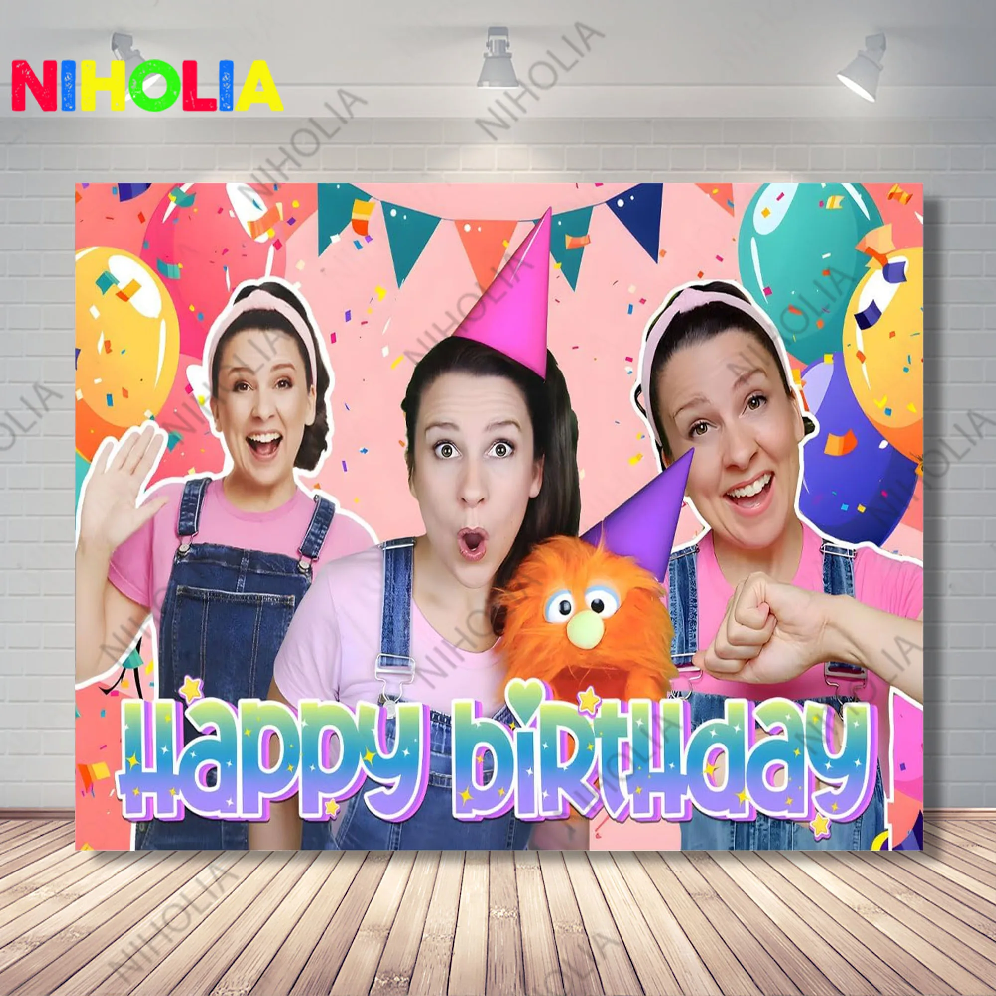 Niholia-Ms-Rachel-Photo-Backdrop-Girls-Birthday-Party-Banner-Baby ...