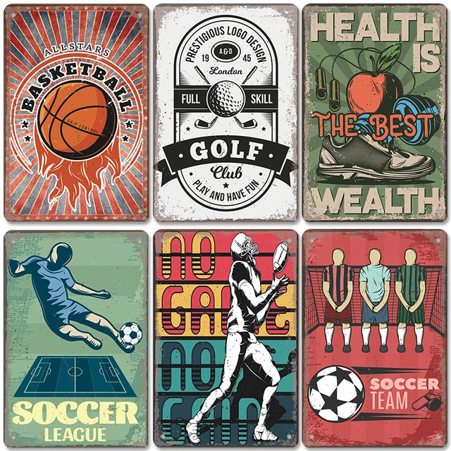 Vintage Athletic Posters