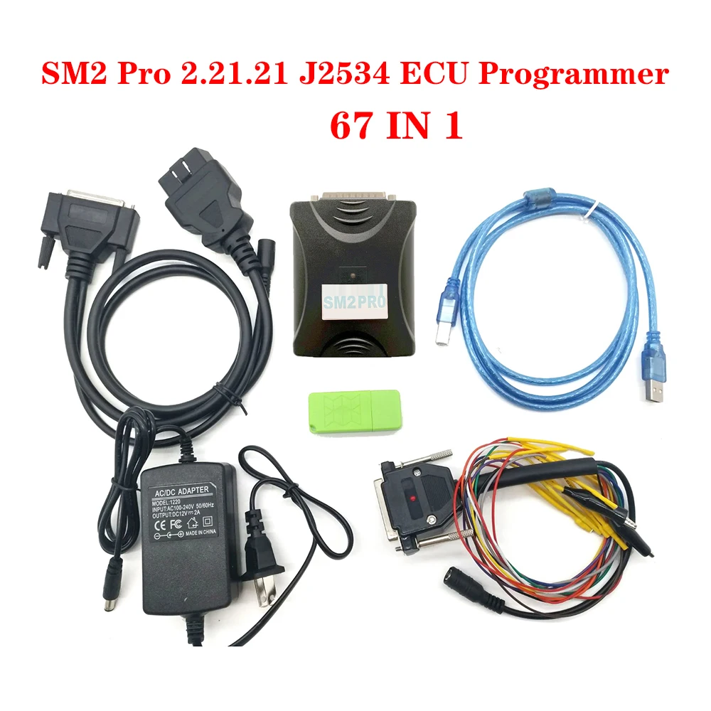 Programador Original SM2 Pro 2.21.21 J2534 ECU, lectura y escritura ECU PCM, compatible con ...