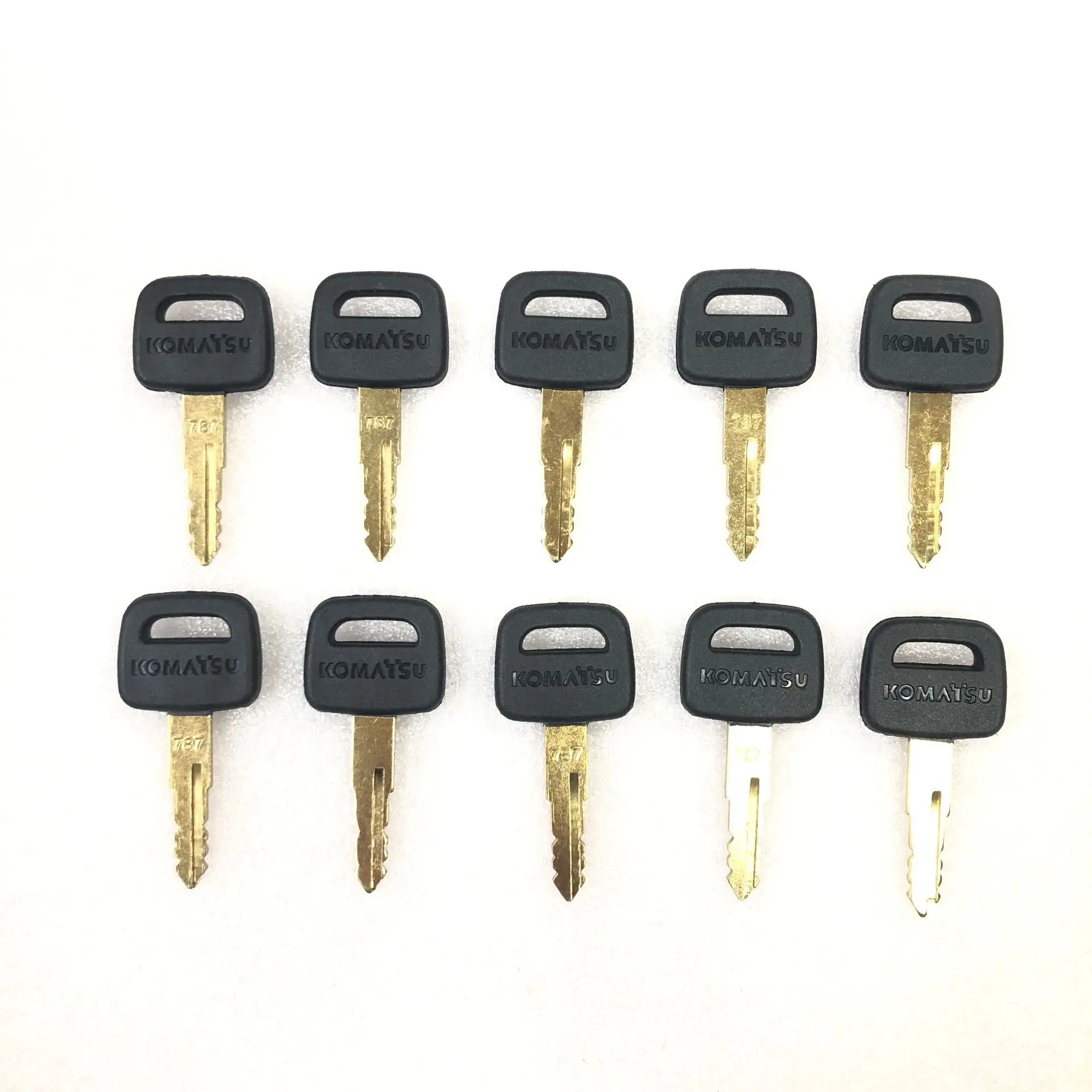 10PCS-787-Ignition-Key-for-Komatsu-Excavator-Dozer-Loader-Heavy ...