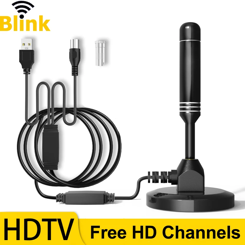 dmb안테나 실내 디지털 TV 안테나 VHF UHF 증폭기 ATSC DVB-T DMB-T - 티몬