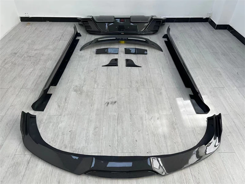 Porsche Taycan 2019 2020 2021 2022 High Quality Real Carbon Fiber Front ...