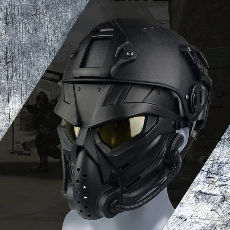 Gas-Mask-For-Military-Airsoft-Costume-Halloween-CS-Cosplay-Full-Face ...