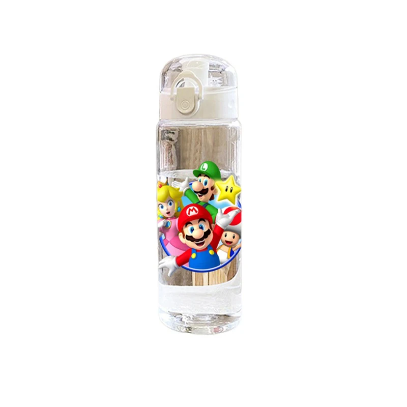 780ML-Super-Mario-Bros-Water-Bottle-Anime-Portable-Large-Capacity ...