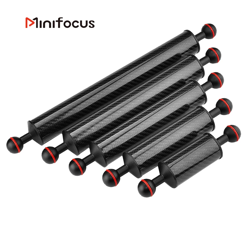 2-x-D40mm-Carbon-Fiber-Underwater-Float-Arm-for-Diving-Tray-Housing ...
