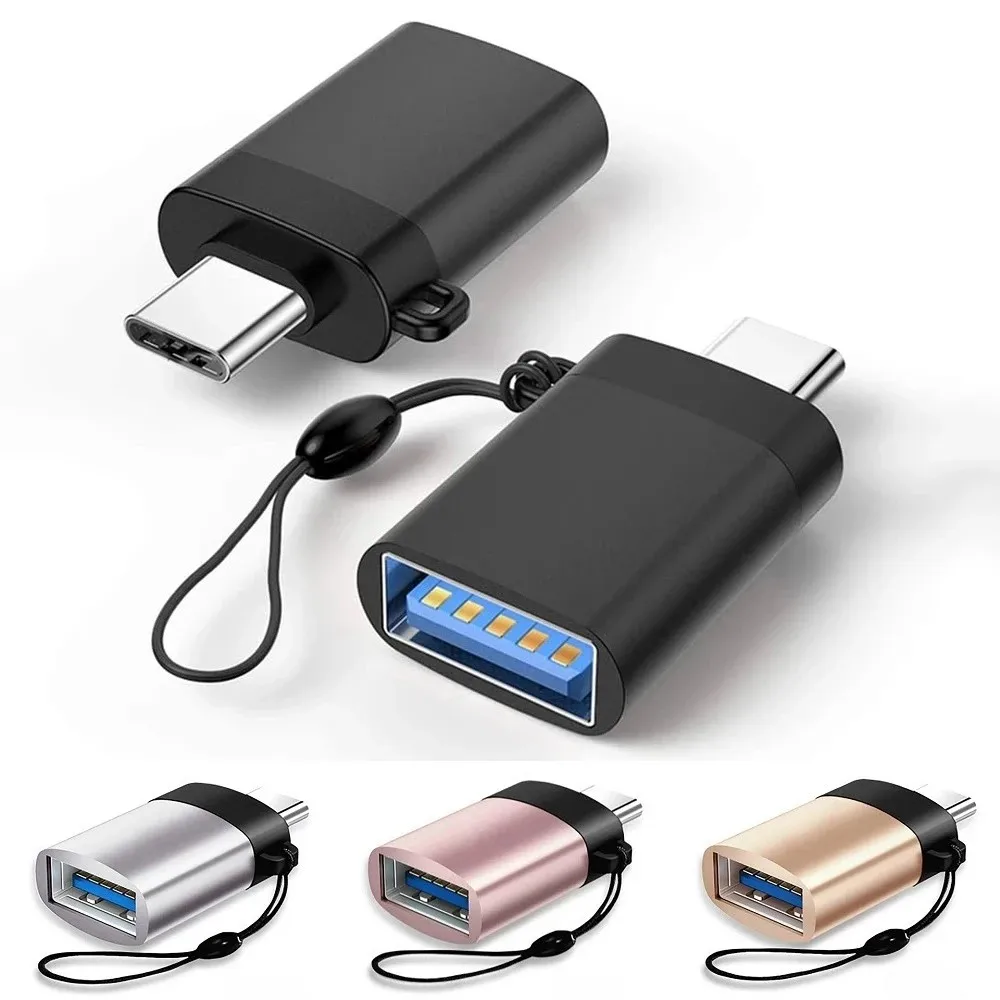 Car Accessories New Type C To USB Charging Cable Adapter with Light for ...